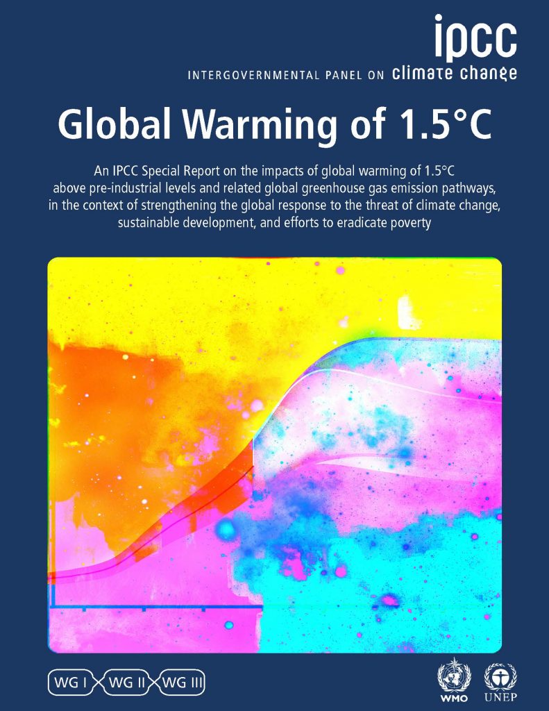 Front Cover — Global Warming of 1.5 ºC